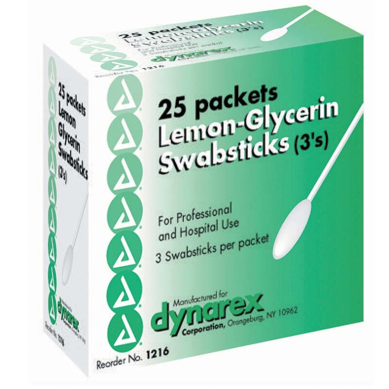 Lemon Glycerin Swabsticks | SME, Inc. USA