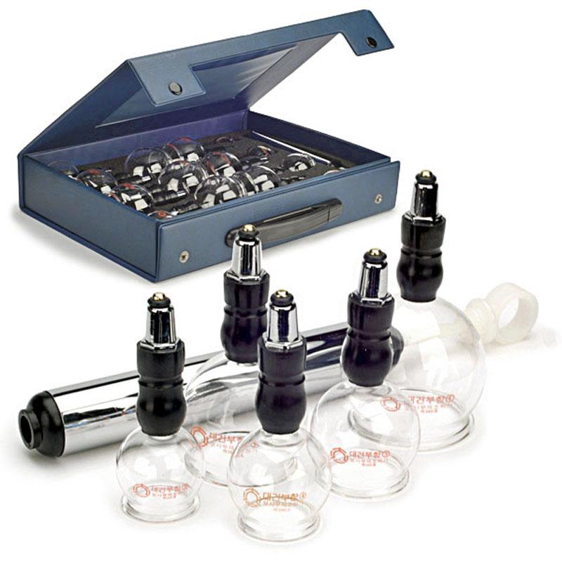 14-Piece Glass Cupping Therapy Set | SME, Inc. USA