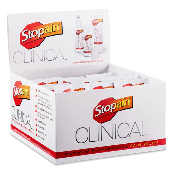 STOPAIN® CLINICAL Pain Relief Gel | SME, Inc. USA