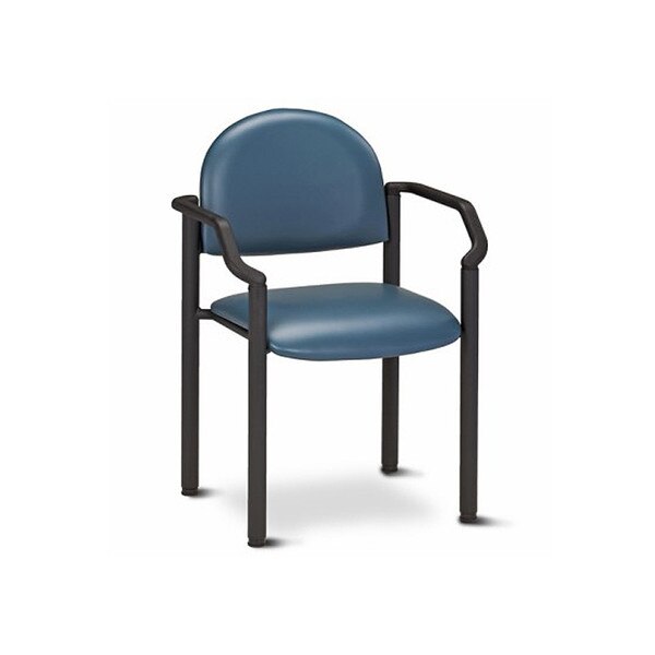Clinton Black Frame Chair with Arms | SME, Inc. USA