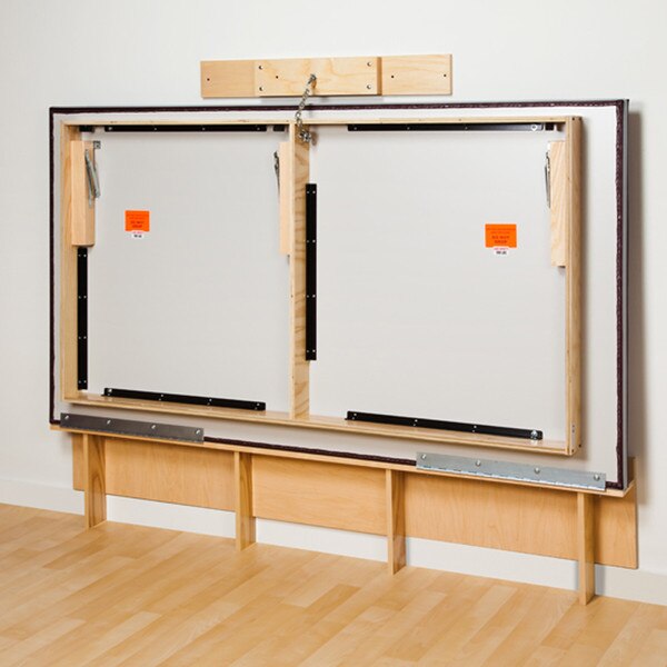 Clinton Wall Mounted Upholstered Mat Platform | SME, Inc. USA